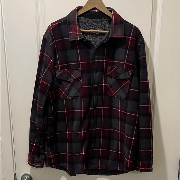 Freedom Foundry | Jackets & Coats | Soft Plaid With Sherpa Lining ...